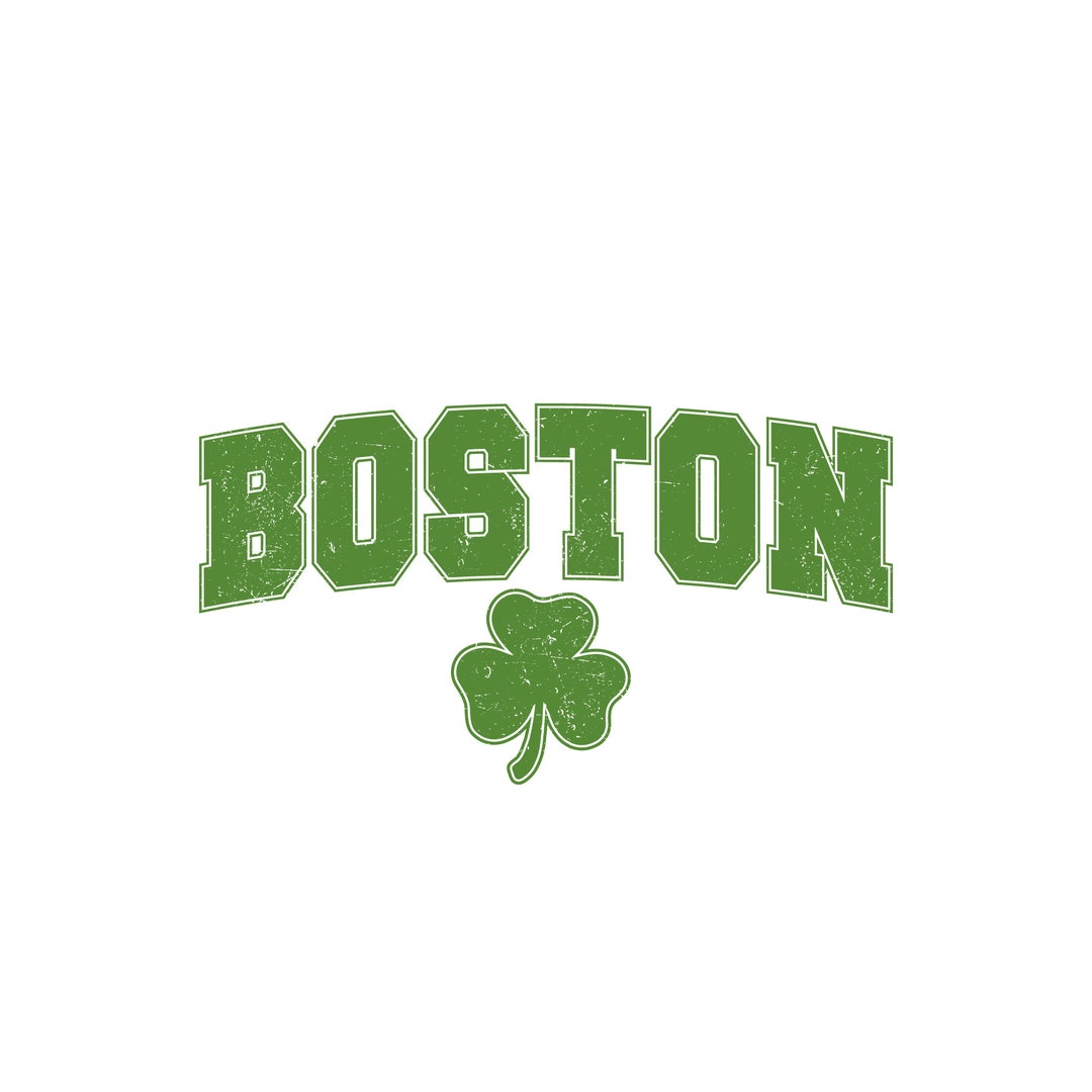 Shamrock BOSTON SVG, Shamrock SVG, Clover Svg, 4 Leaf Clover Svg, Irish ...