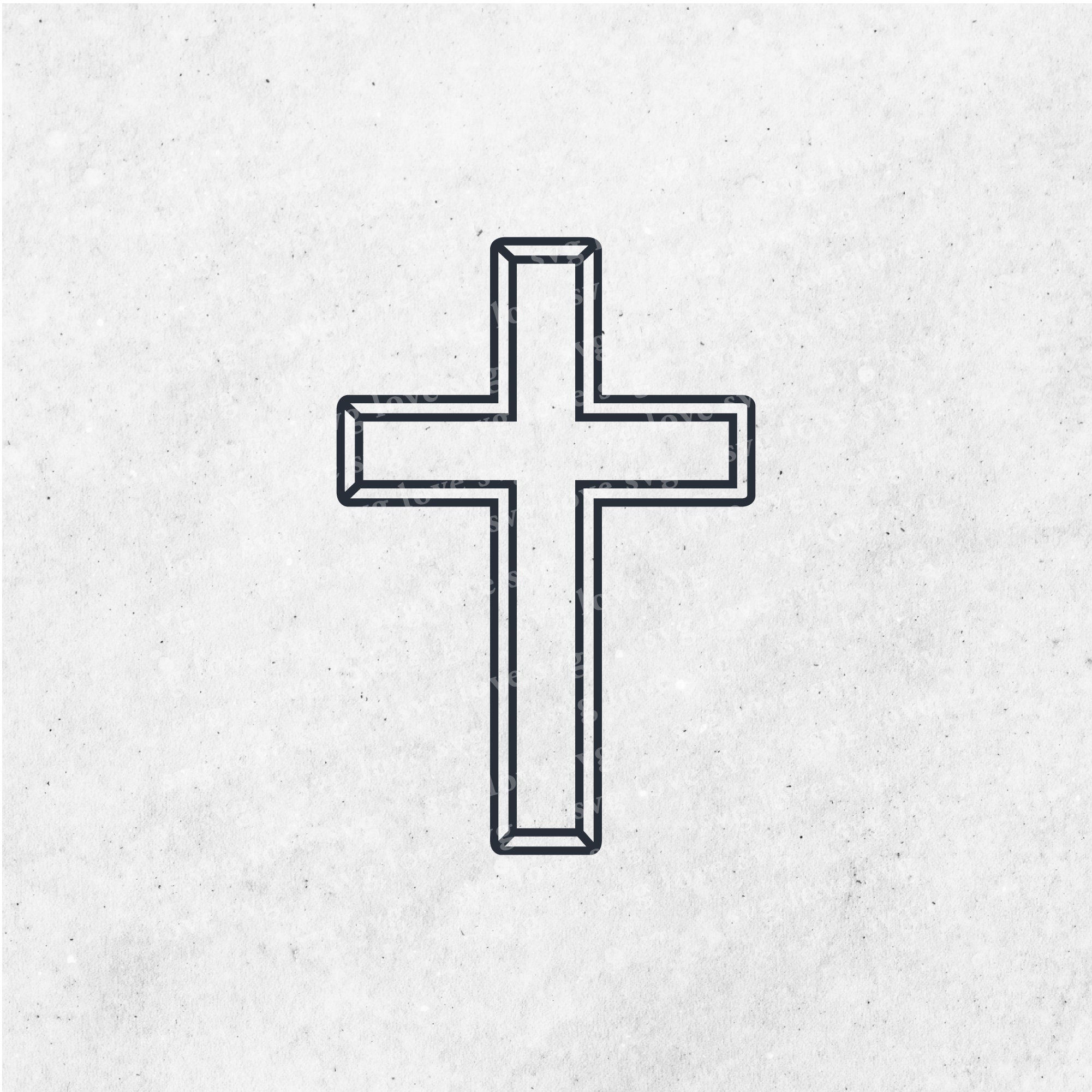 Cross Svg Design Cross Clipart Crosses Svg File Halloween - Etsy