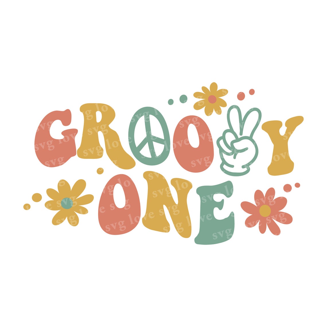Groovy One Svg Png Girls Birthday SVG Girls First Birthday - Etsy Canada