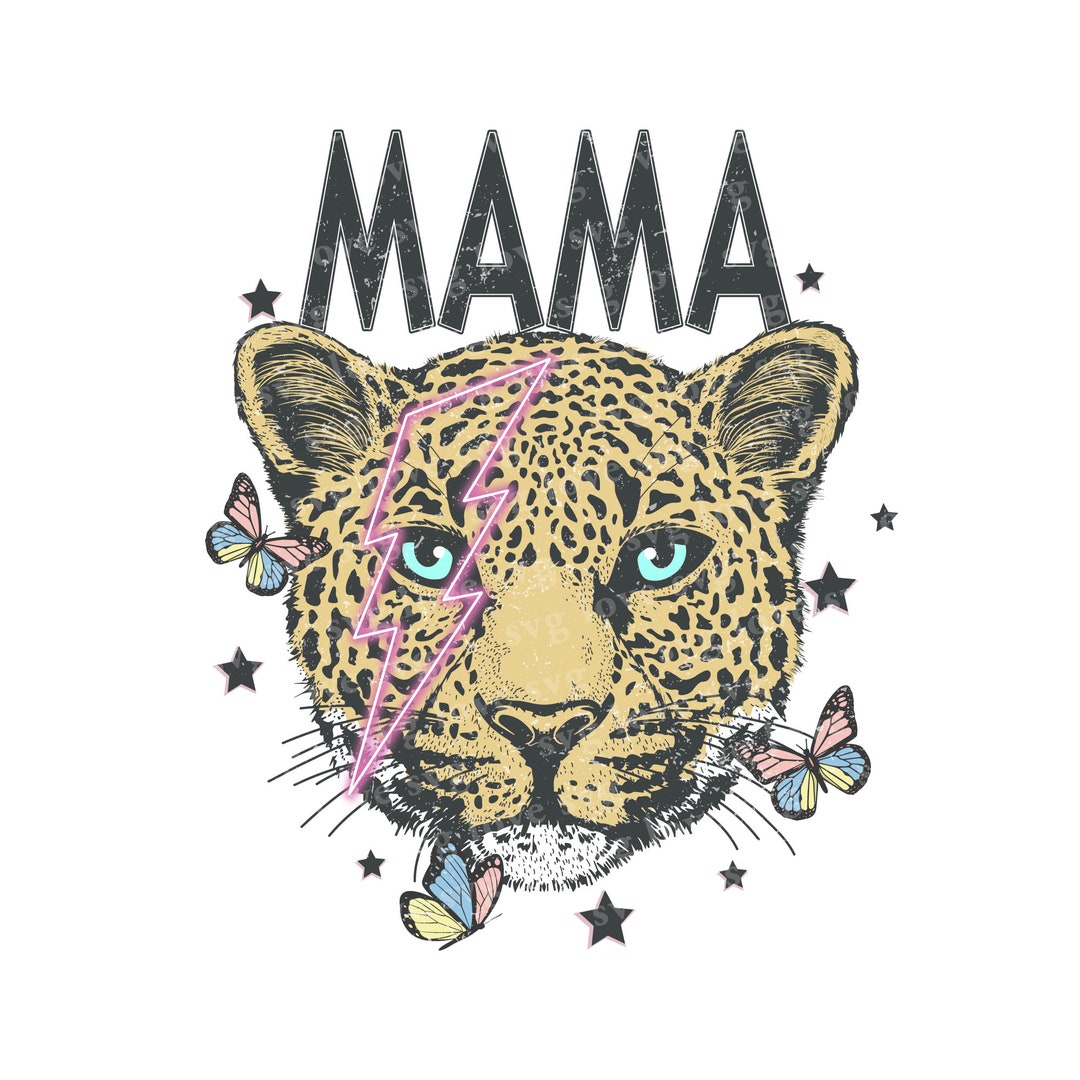 Mama Png, Mama Leopard Png, Leopard Print, Leopard Head Png, Wild Thing ...