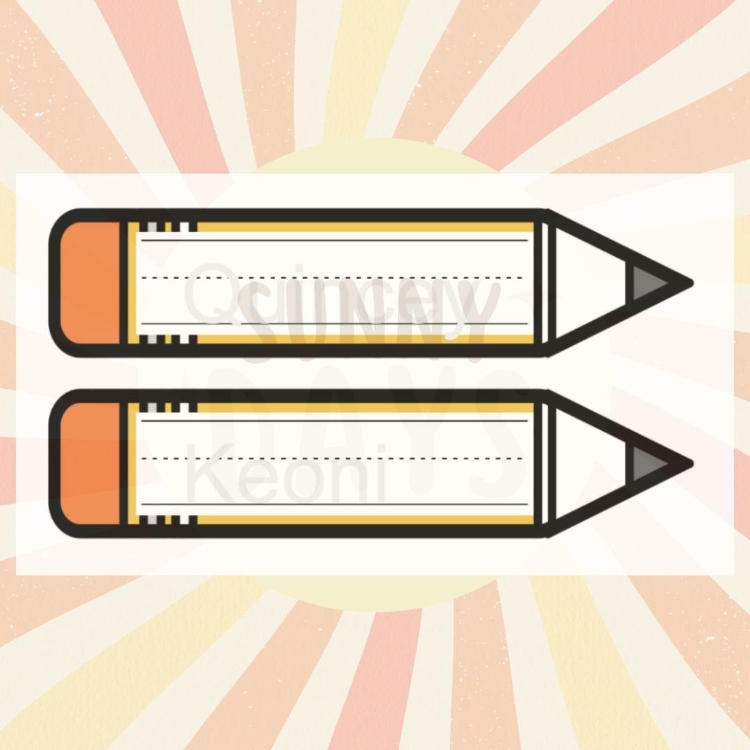 Name Tracing Pencil Template, Name Tracing Template, Name Tracing ...