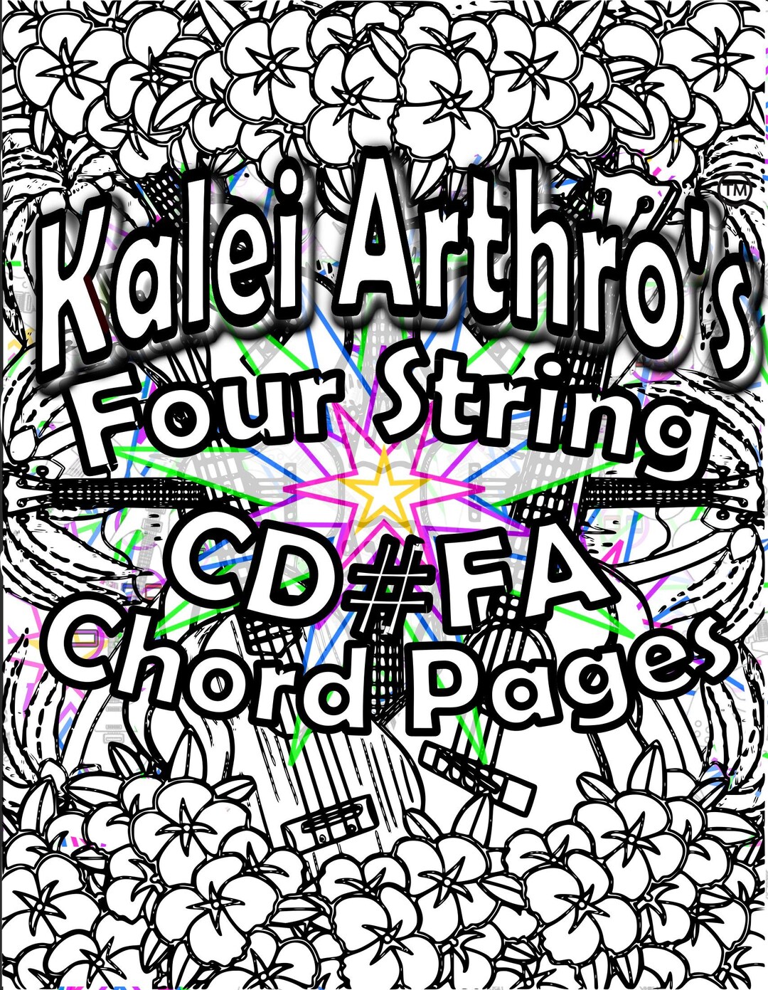 Ukulele Chord Pages, 5. (cdsfa) - Etsy