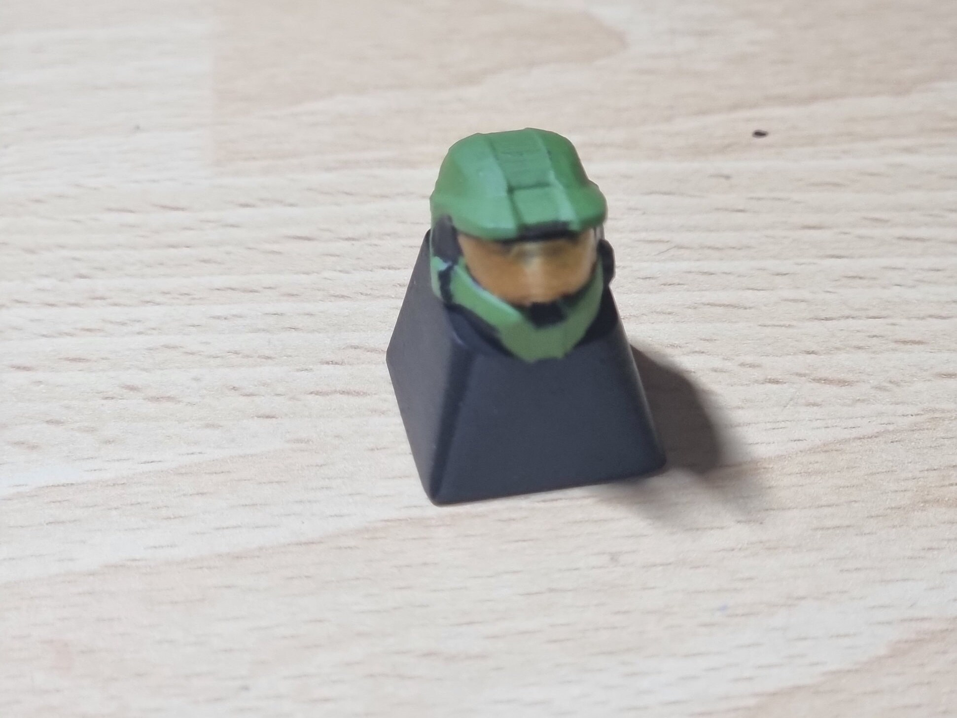 Master Chief Halo Custom Artisan Cherry MX Keycap - Etsy