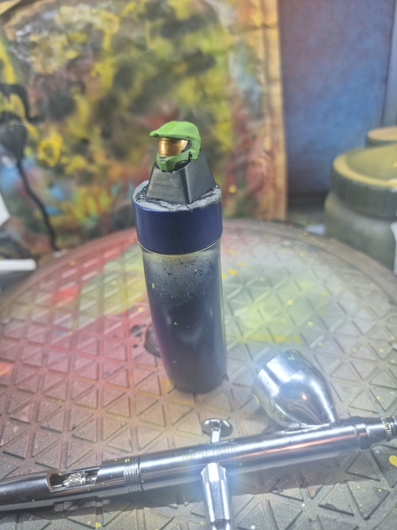 Master Chief Halo Custom Artisan Cherry MX Keycap - Etsy