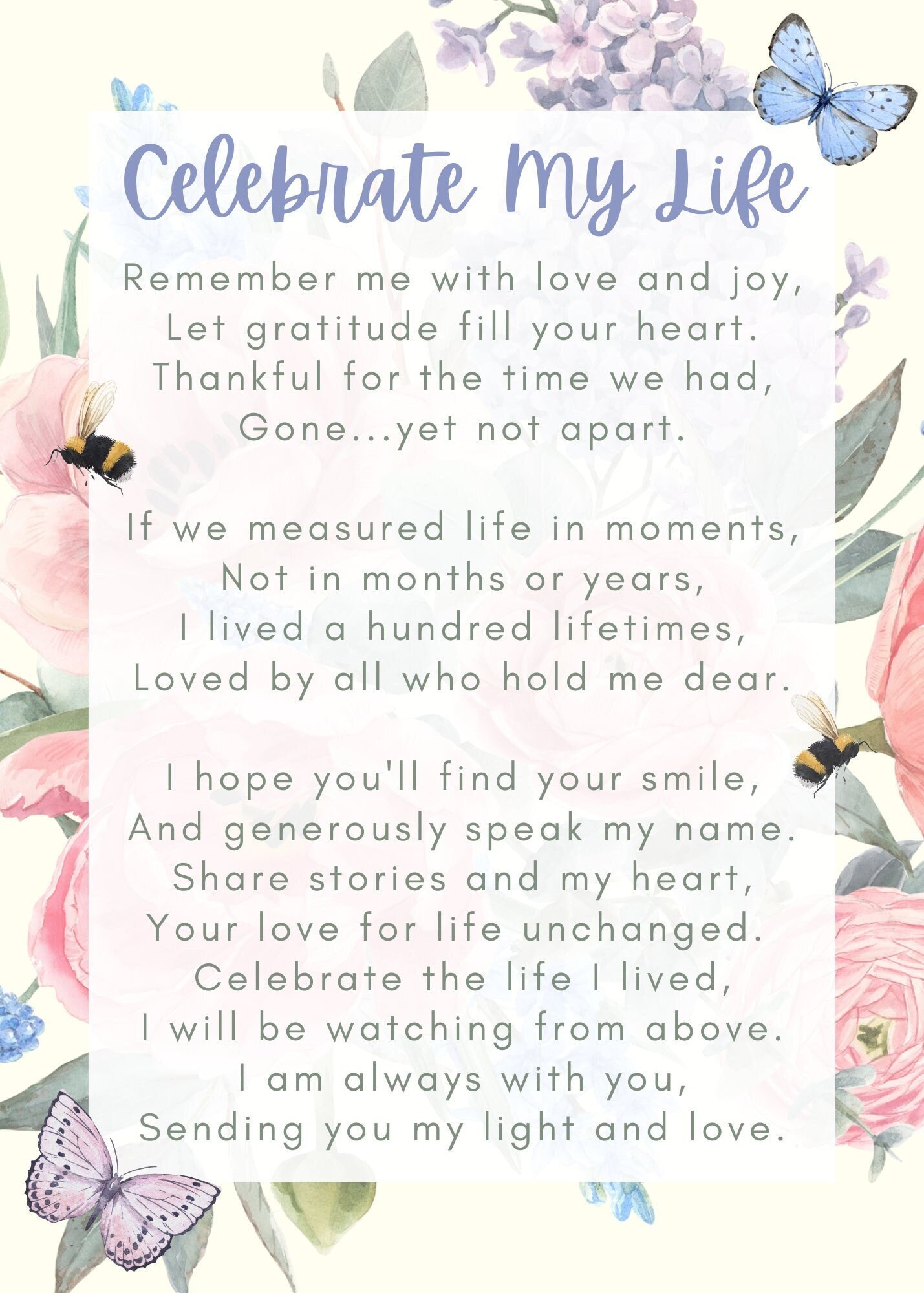 Poems About Life And Love And Family