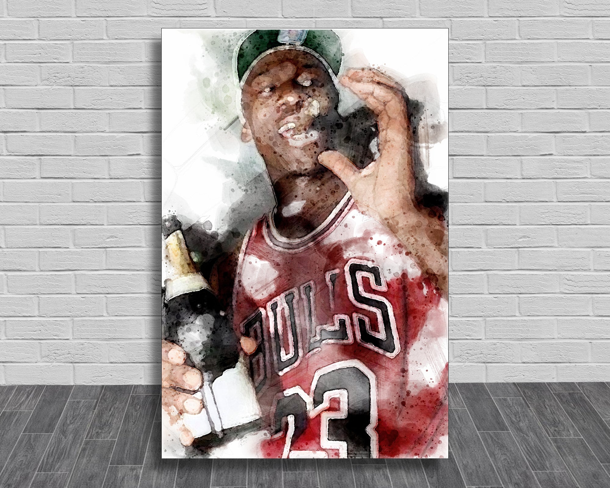 Michael Jordan Poster Retro