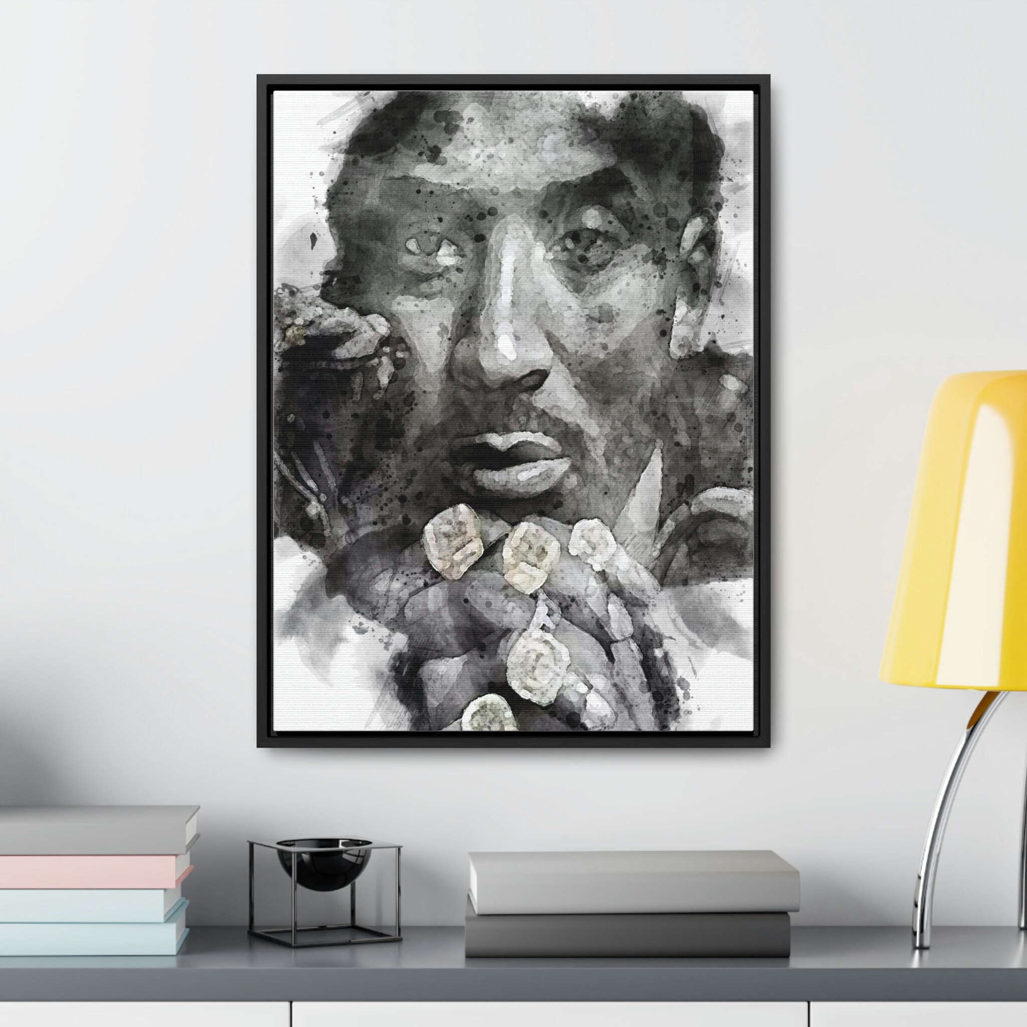 Kobe Bryant Poster, Canvas Wrap, Kids Room, Man Cave, Game Room, - Etsy