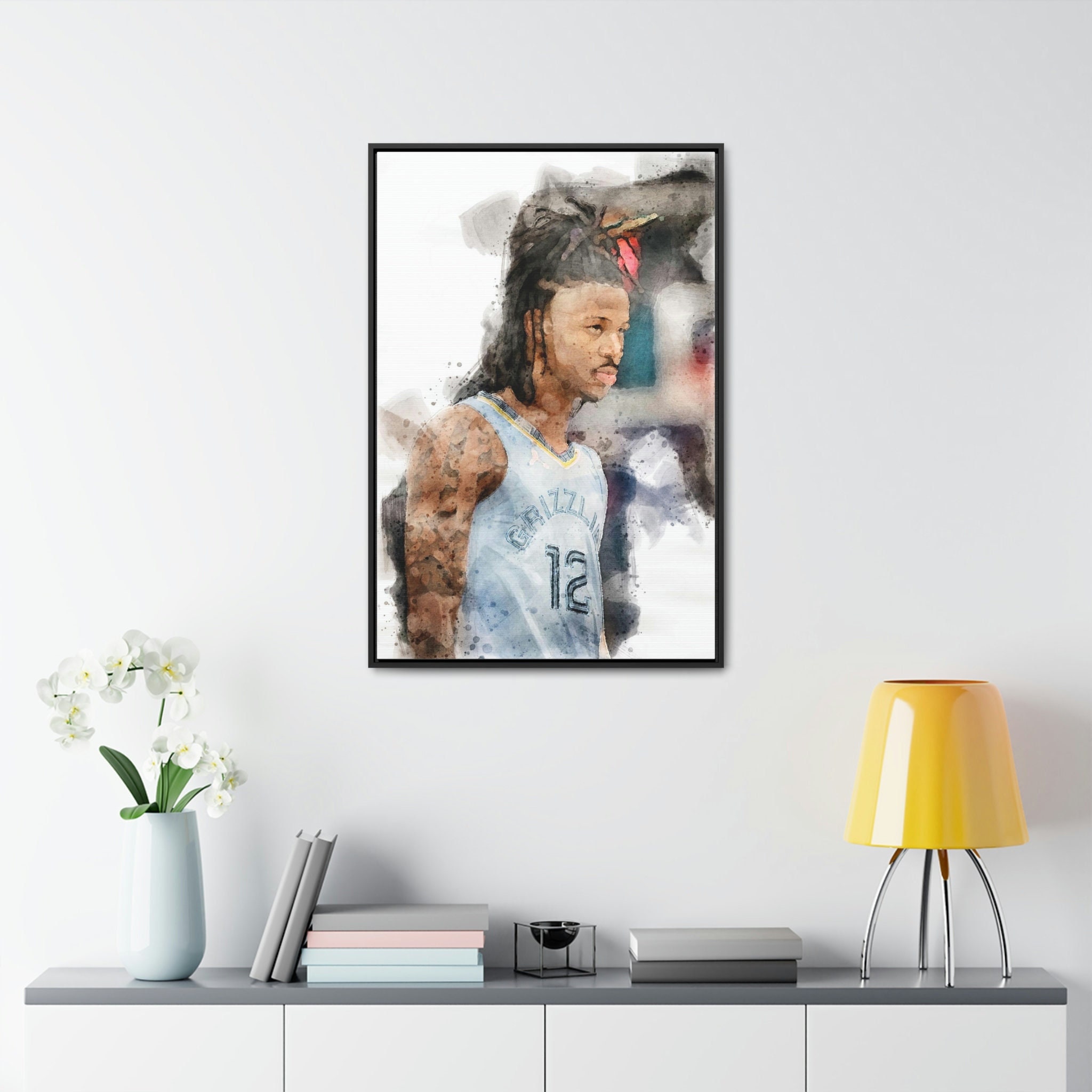 Ja Morant Poster Canvas Wrap Kids Room Man Cave Woman - Etsy