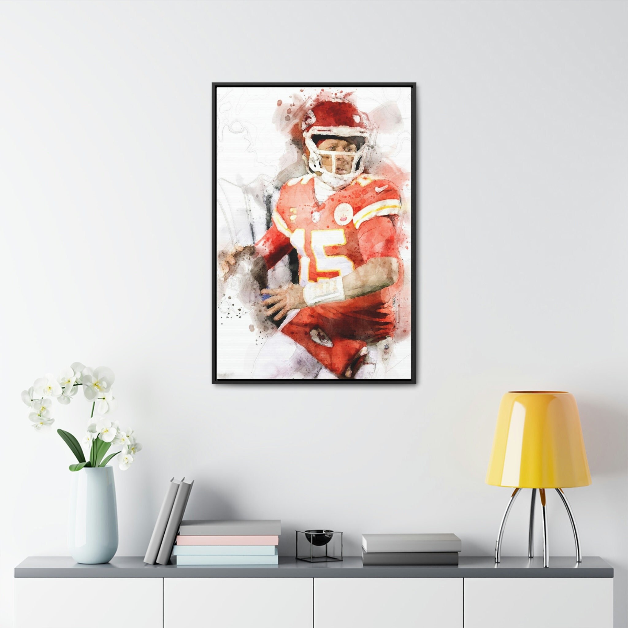 Patrick Mahomes Canvas or Poster Mahomes Wall Art - Etsy