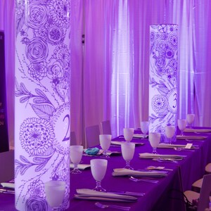 Custom Light up Centerpiece: Event Table Decor, Corporate & Parties - Etsy