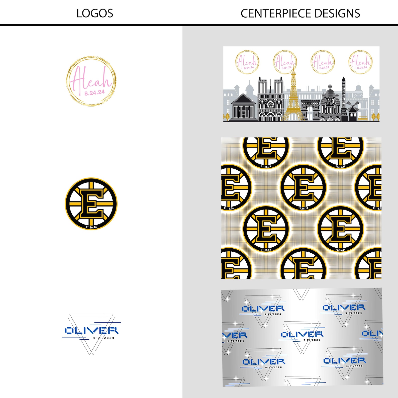 Custom LED Light-up Centerpiece for Corporate Events – Branded Table ...