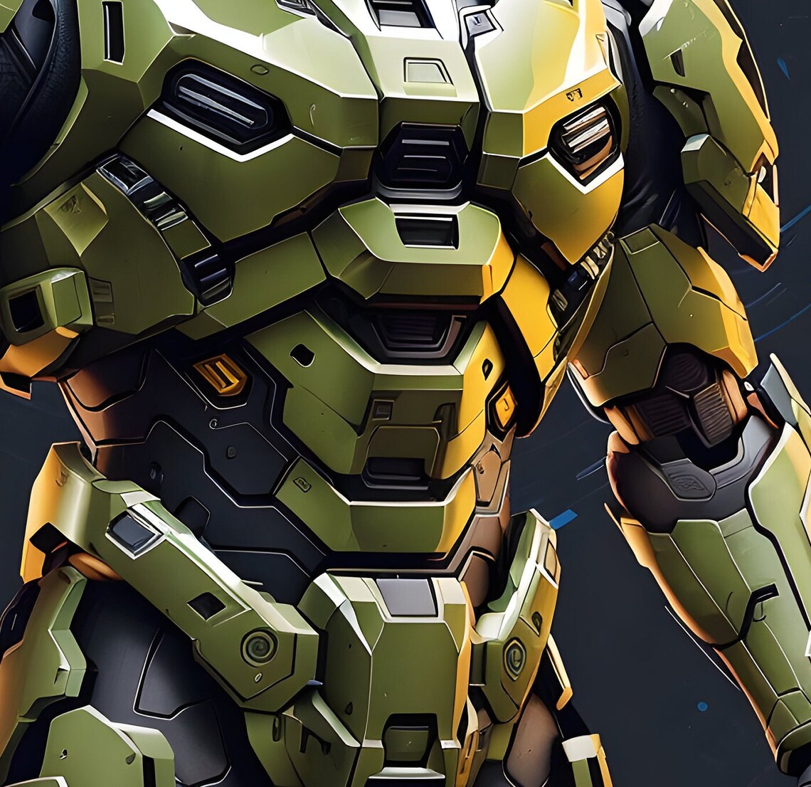 Futuristic Knight, Futuristic Video Game Knight, Futuristic Video Game ...