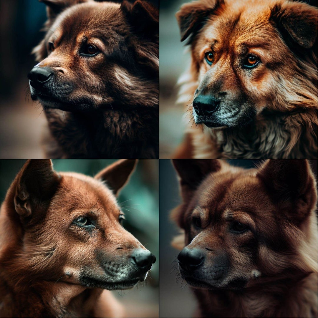 Collection of 4 Portraits of the Basque Shepherd, Collection of ...