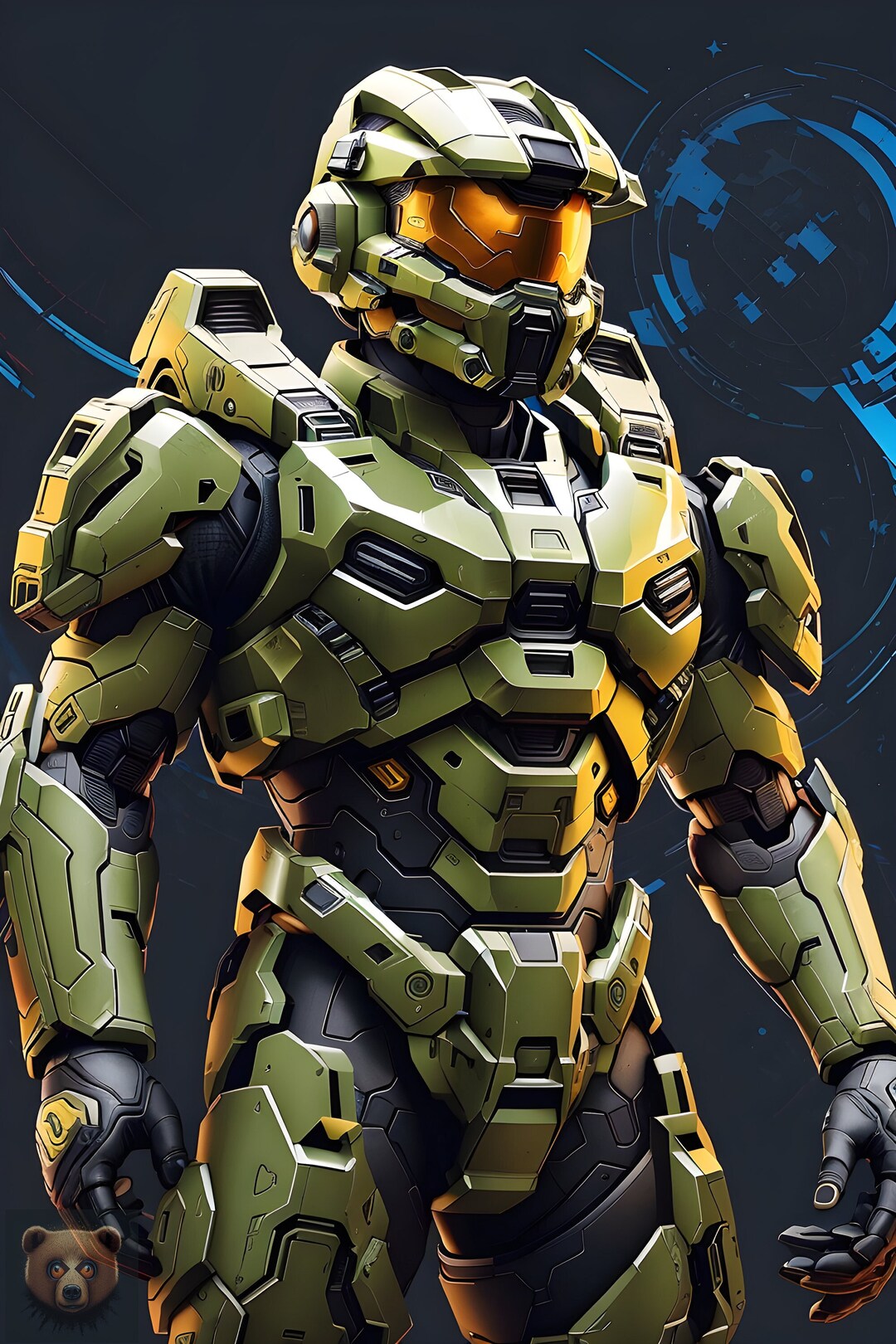 Futuristic Knight, Futuristic Video Game Knight, Futuristic Video Game ...