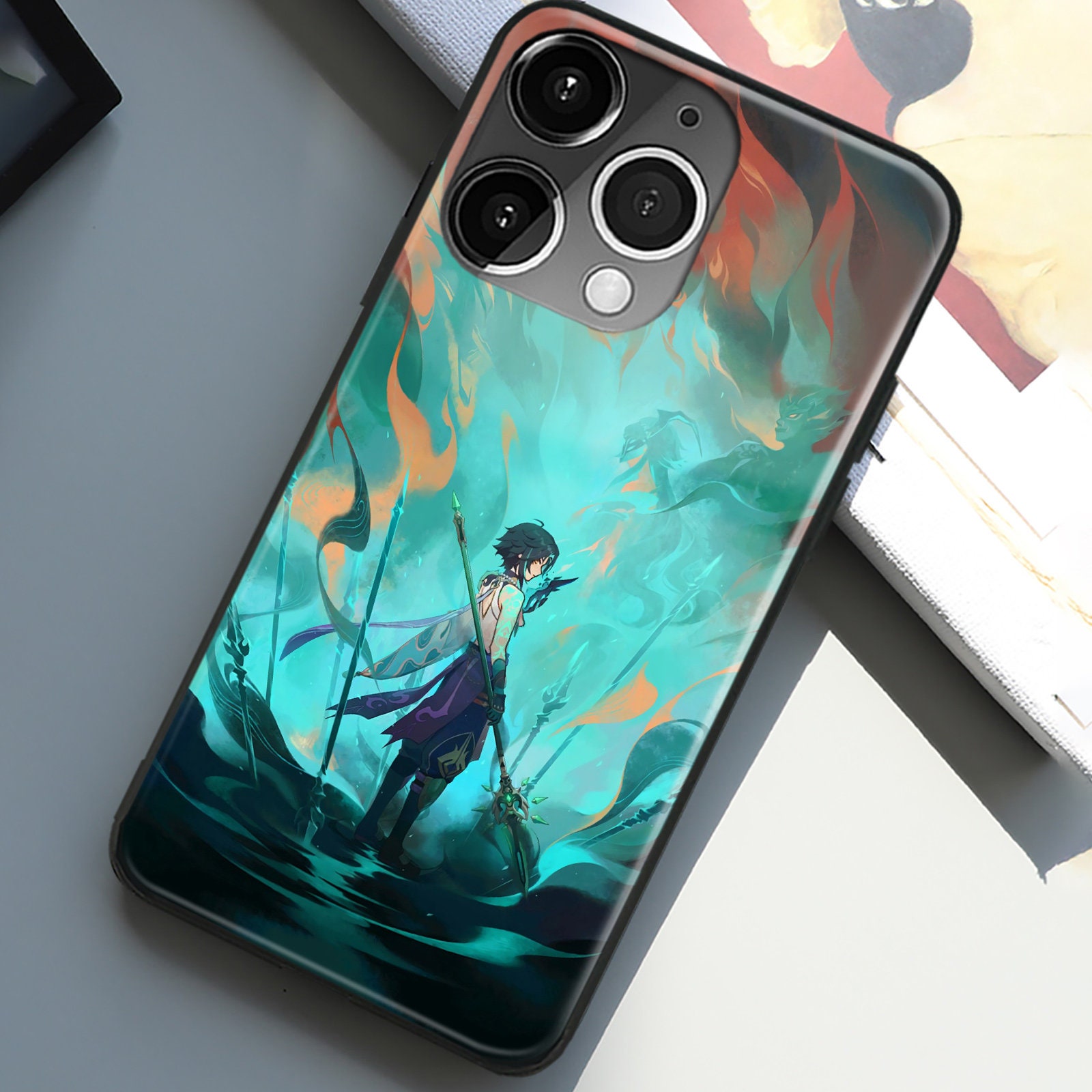 Genshin Impact Xiao Phone Case - Etsy
