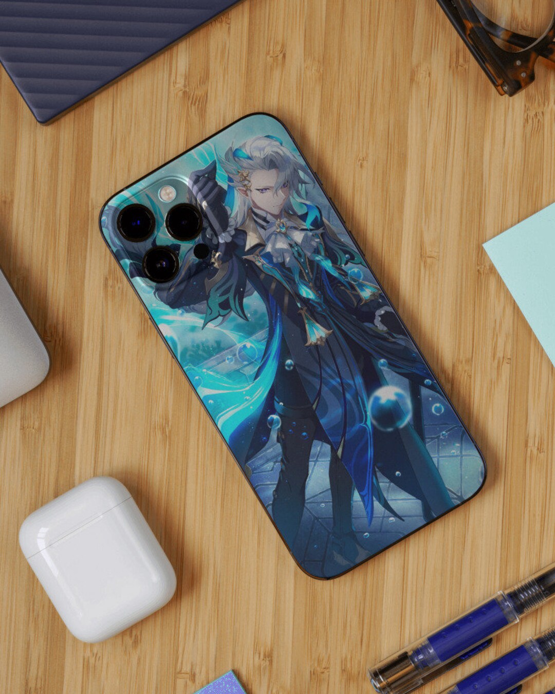 Genshin Impact Neuvillette Phone Case - Etsy