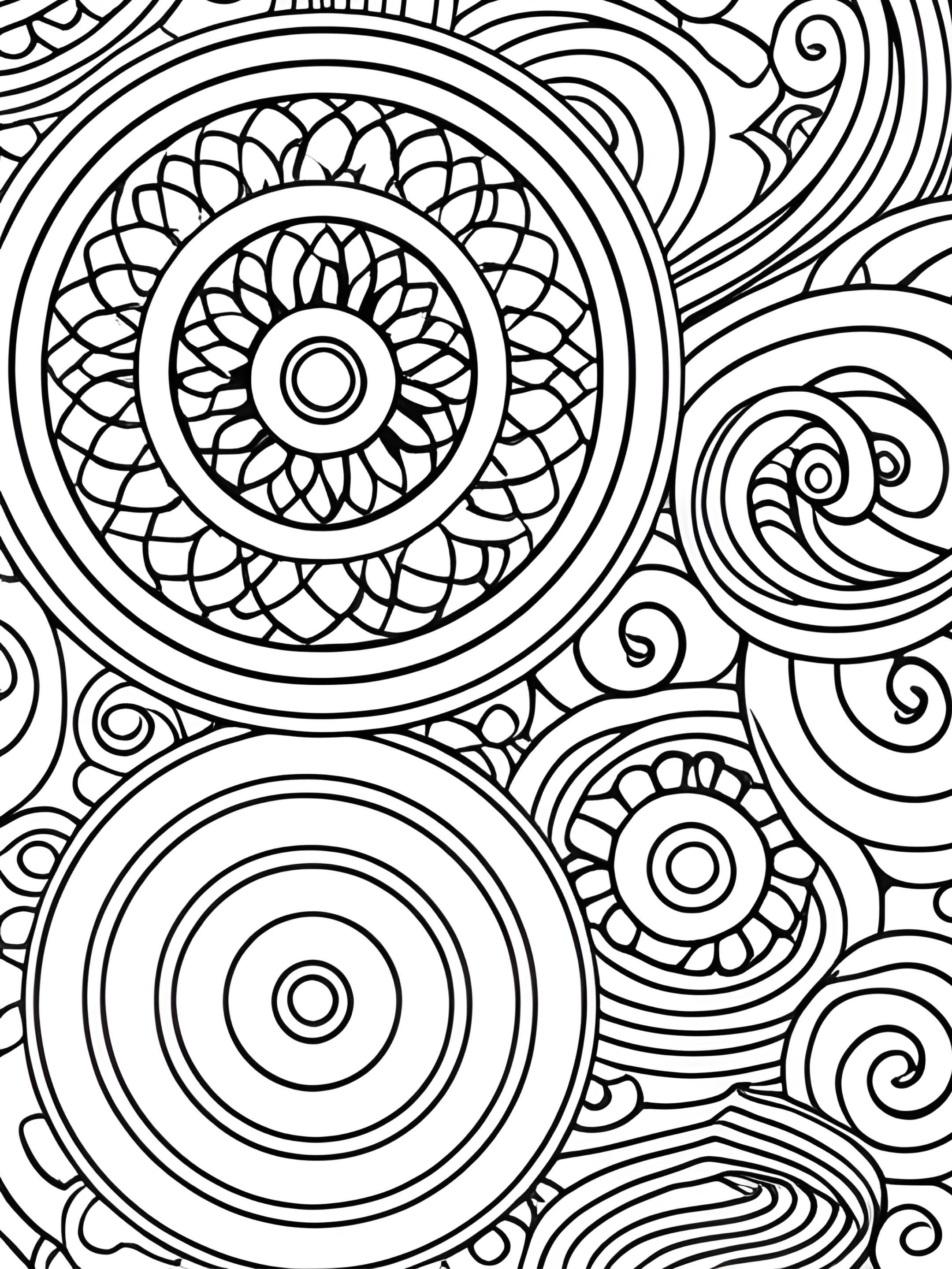 Giant Coloring Poster |mandala Coloring | Creative Coloring Page ...