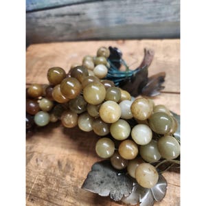 Vintage Jade Grape Clusters Set of 2 - Etsy