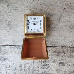 Vintage Seth Thomas Travel Alarm Clock Fully Functional, Classic ...