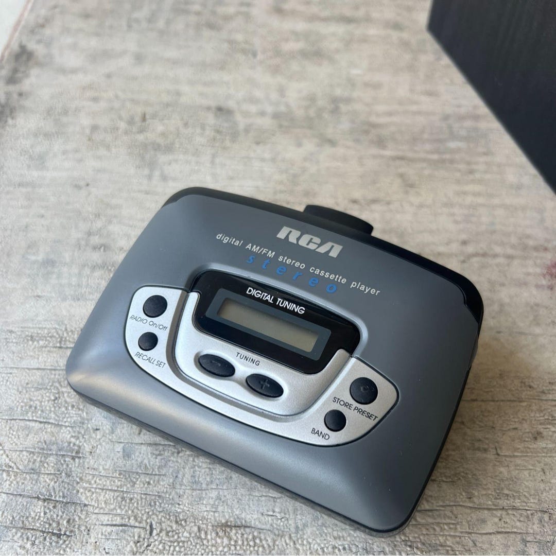 RCA Walkman RP-1872A for Parts or Repair – Intermittent Tape Player ...