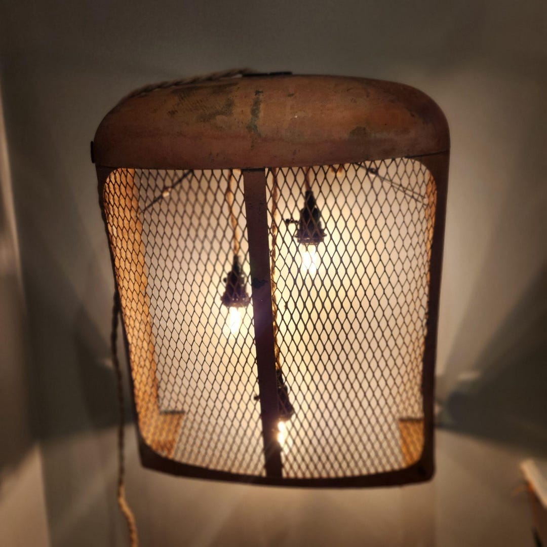 Allis Chalmers Industrial Style Tractor Grill Light Fixture With Edison ...