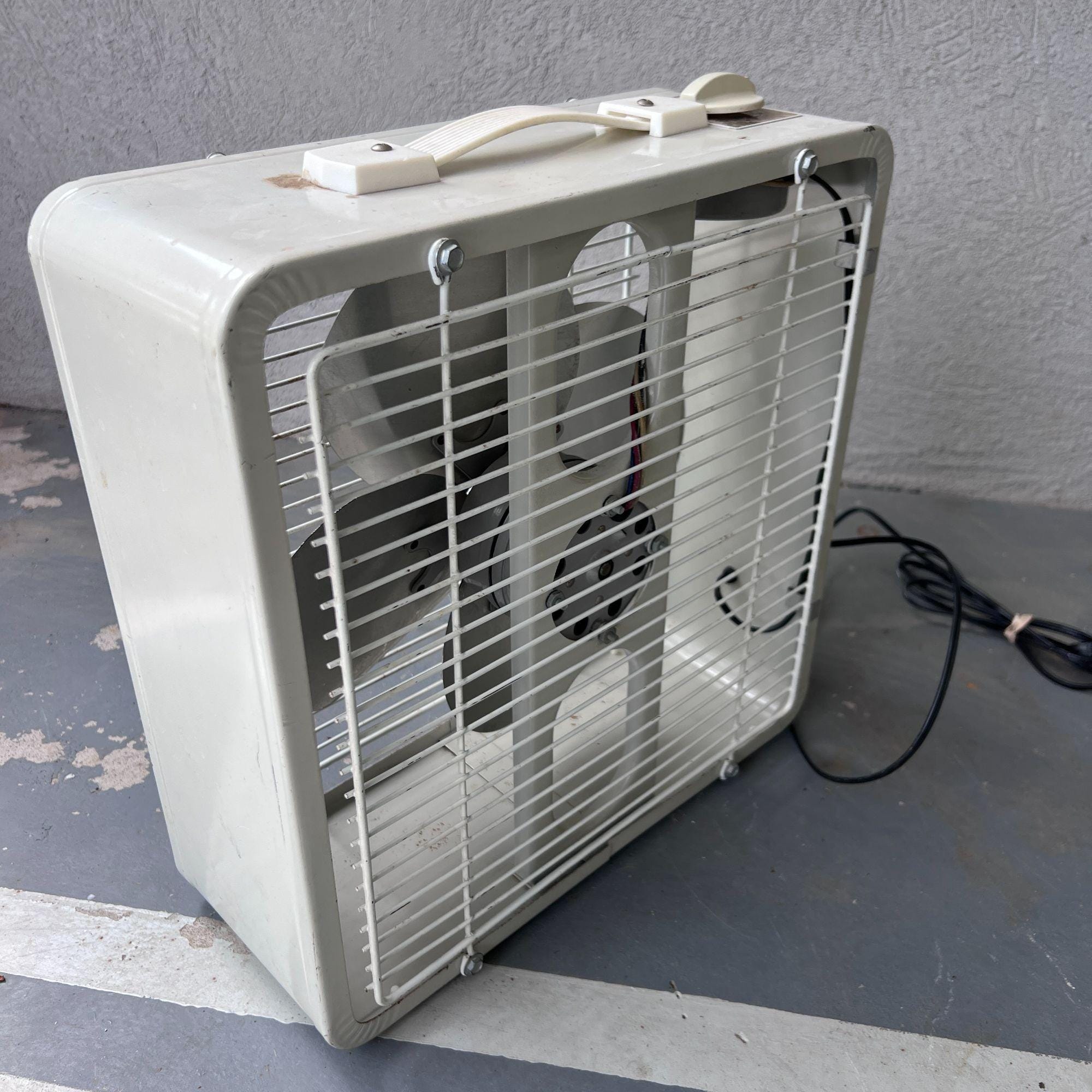 Vintage Coronado 12 All Metal 2-speed Box Fan Working Condition ...