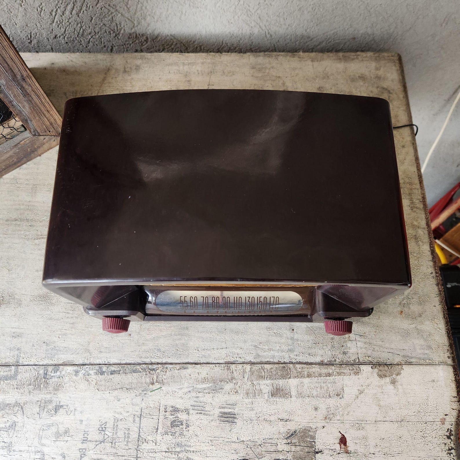 1940s GE Radio Retrofitted With Bluetooth Vintage Upcycled Bluetooth ...