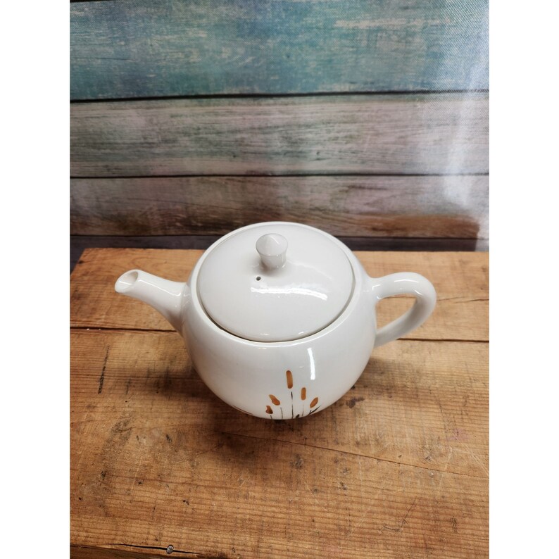 Sears and Roebuck Cat Tail Teapot Vitrified China Vintage - Etsy