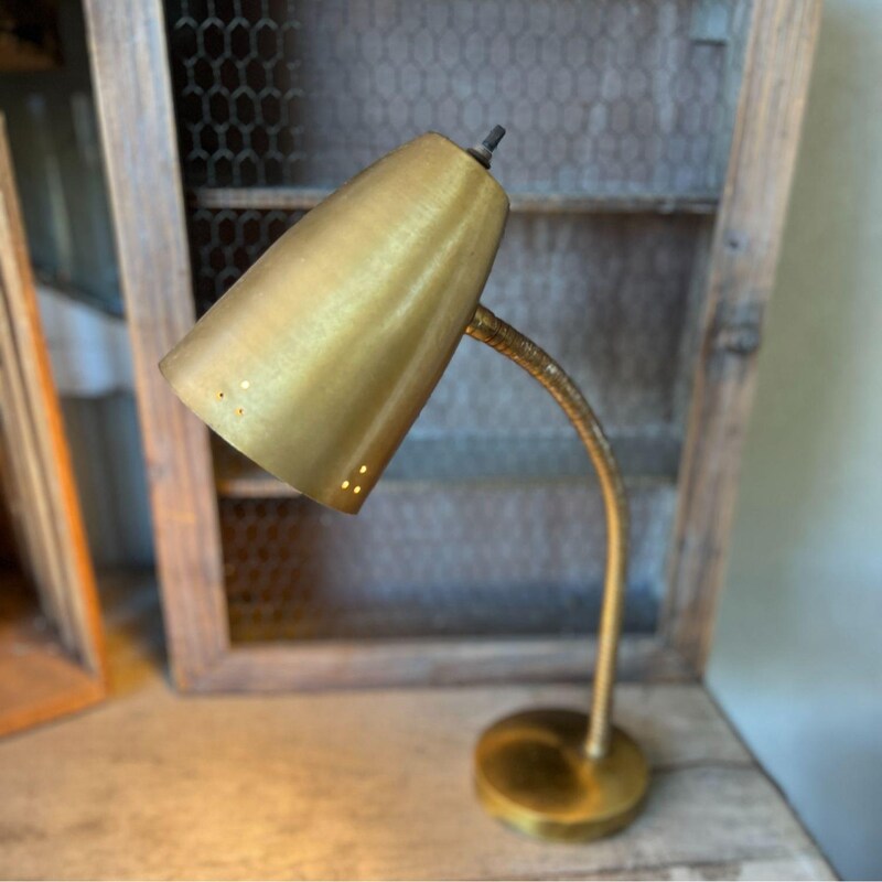 Brass Reading Lamp - Etsy