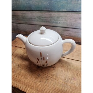 Sears and Roebuck Cat Tail Teapot Vitrified China Vintage - Etsy