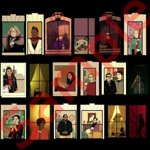 Mabel's Mural Digital Print, Only Murders in the Building, the Arconia ...