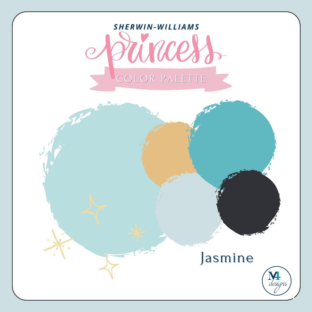 Princess Color Palette Home Interior Paint Sherwin Williams Paint ...