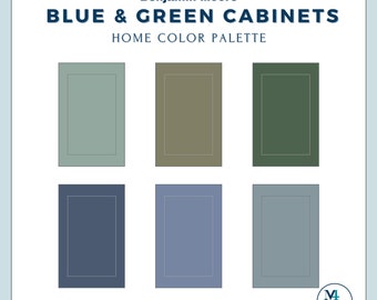 Dark Cabinet Color Palette for Home Interior Paint Palette for Benjamin ...