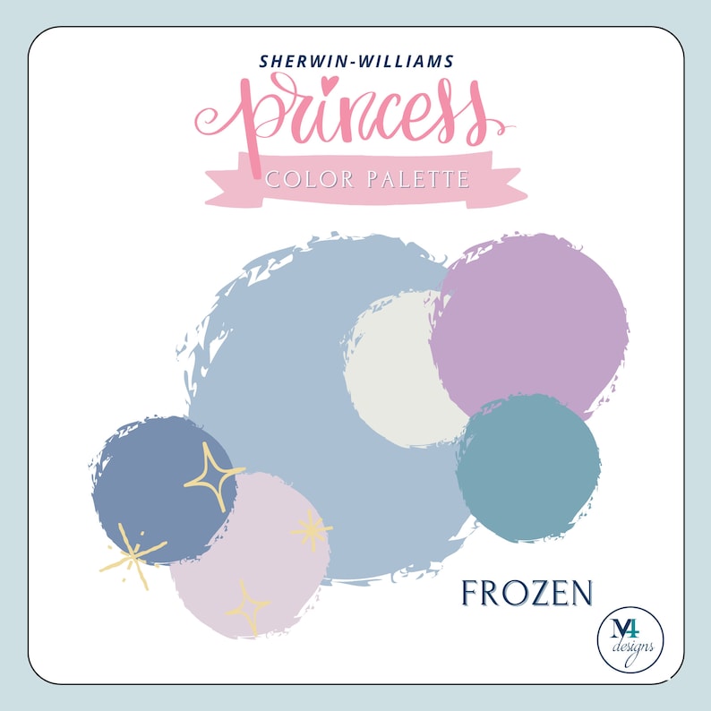 Princess Color Palette Home Interior Paint Sherwin Williams Paint ...