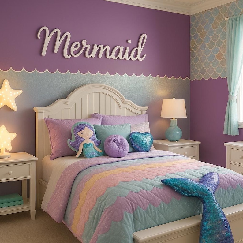 Mermaid Bedroom Paint Palette – Sherwin Williams Coastal Colors – Under ...