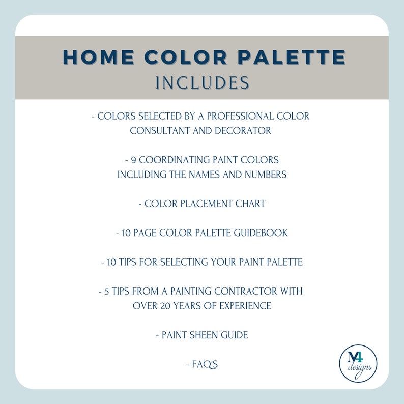 Mountain Mist Color Palette for Home Interior Paint Palette for Sherwin ...