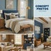 Blue Sherwin Williams Paint Palette: Calming Home Interior Colors ...