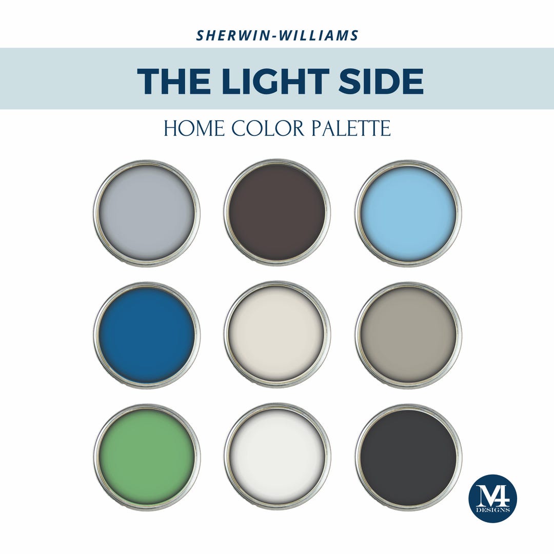 Star Wars Paint Palette: Sherwin Williams Home Interior Colors (digital ...