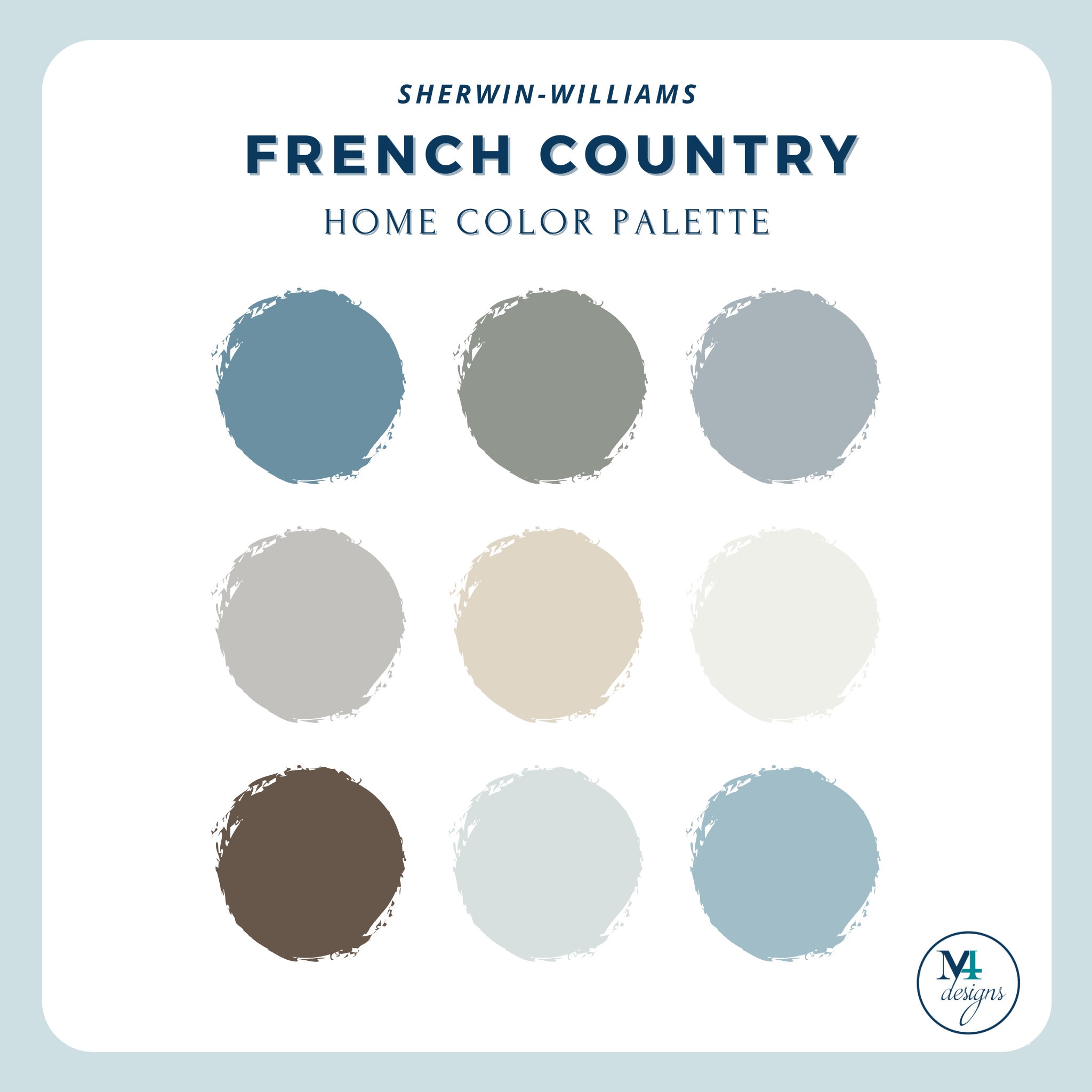 French Country Paint Colors For Trim And Wall