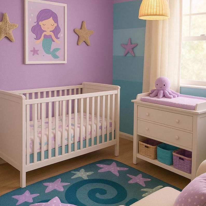 Mermaid Bedroom Paint Palette – Sherwin Williams Coastal Colors – Under ...
