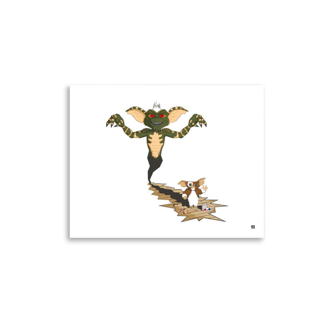 Gremlins Pop Art Print: Cult Classic Movie Poster - Etsy