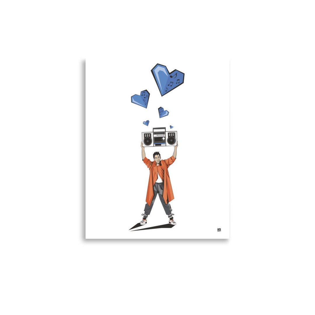 Say Anything Poster- Pop Culture Movie Art Print - Etsy