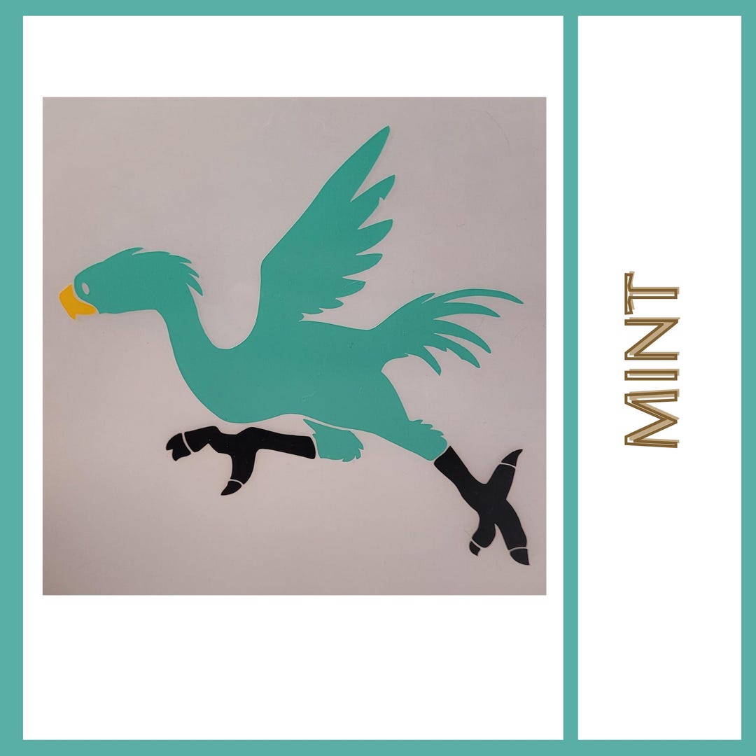 FFXIV Chocobo Vinyl Sticker - Etsy