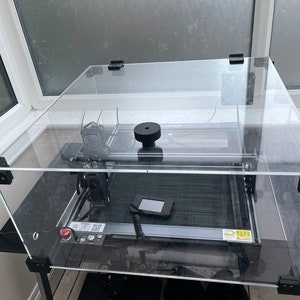 Laser Engraver Enclosure Plans: DIY Acrylic Safety Case (digital File ...