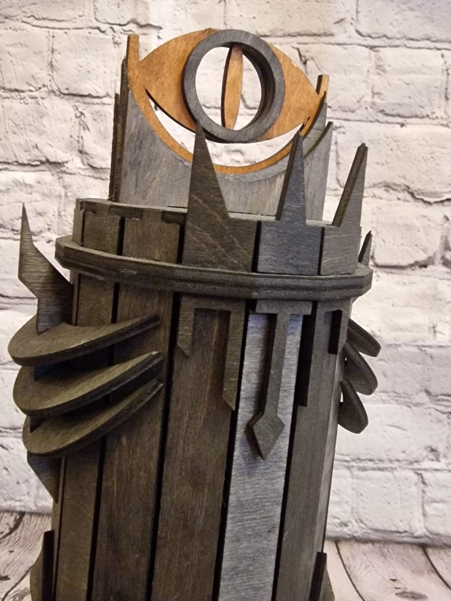Lord of the Rings Sauron Tower Dice Tower Digital Plans - Dungeons and ...