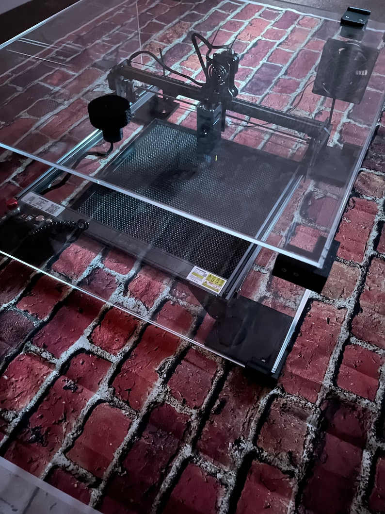 Laser Engraver Enclosure Plans: DIY Acrylic Safety Case (digital File ...