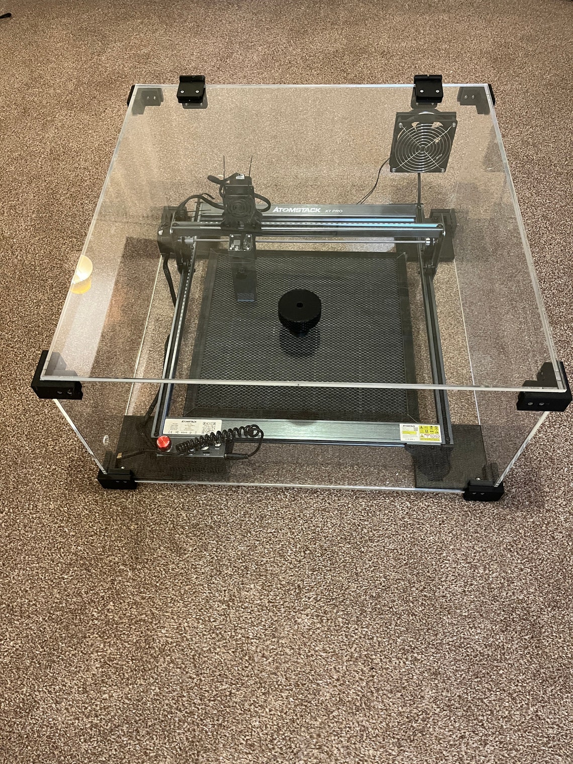 Laser Engraver Enclosure Plans: DIY Acrylic Safety Case (digital File ...