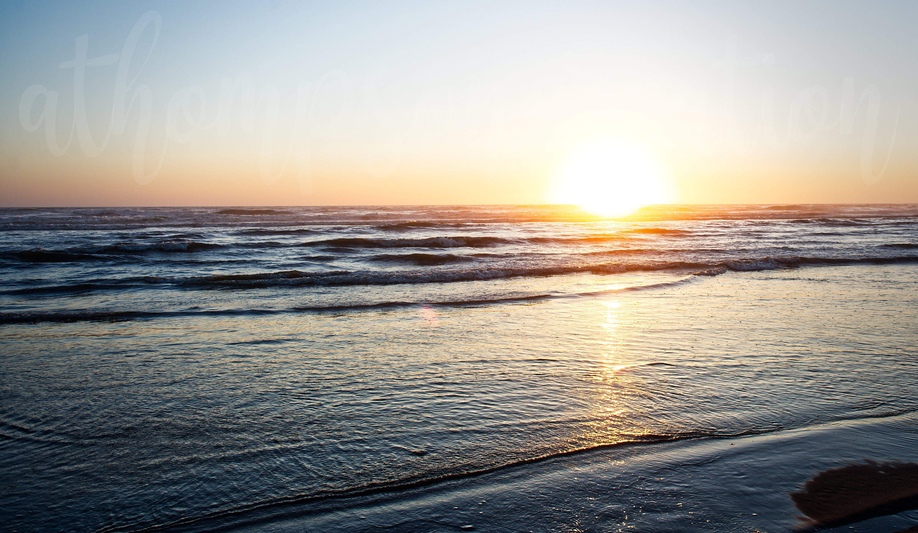 Beach Sunset, Photograph, Digital Download - Etsy