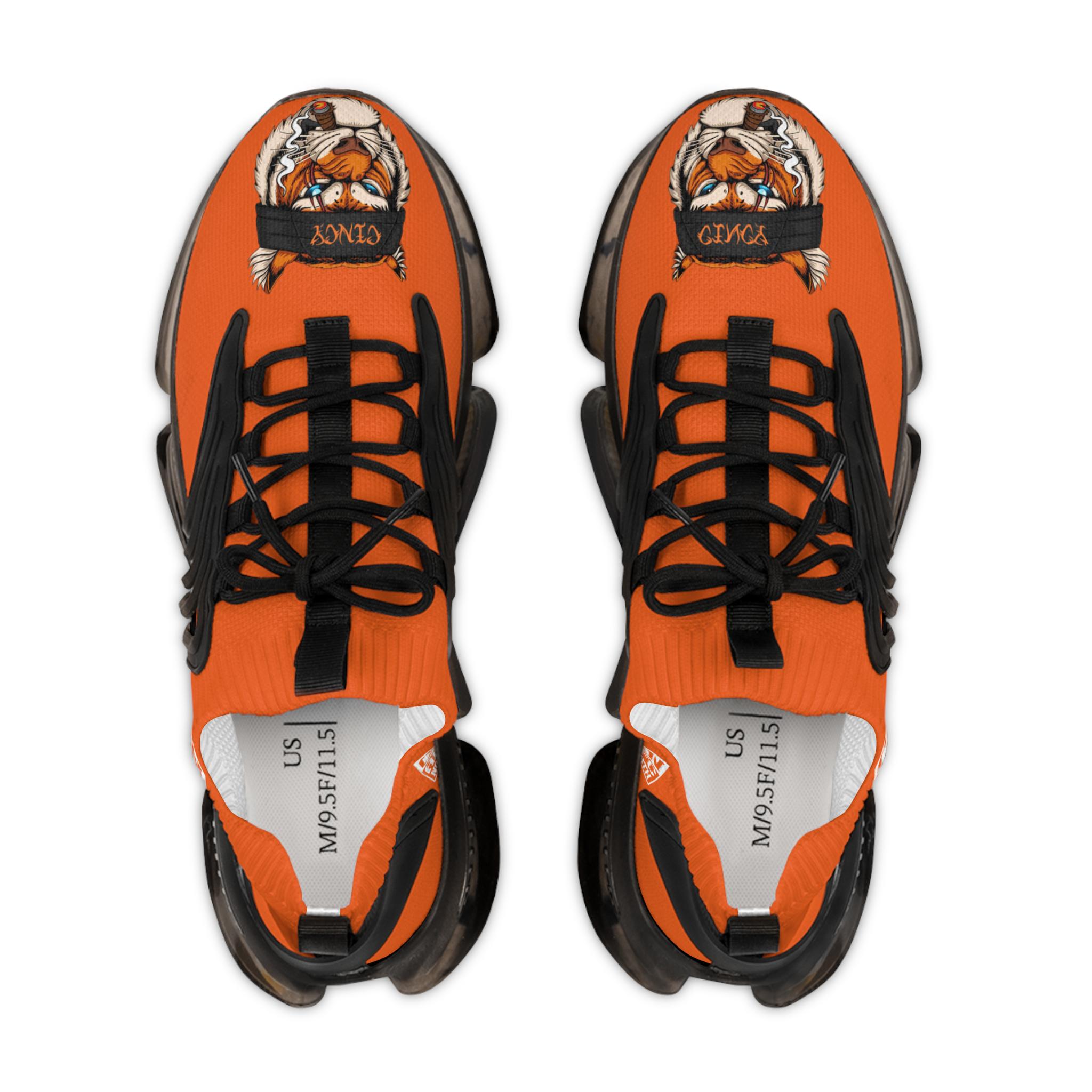 Football Fan Mesh Sneakers, Cincinnati Football Shoes, Sports Team ...