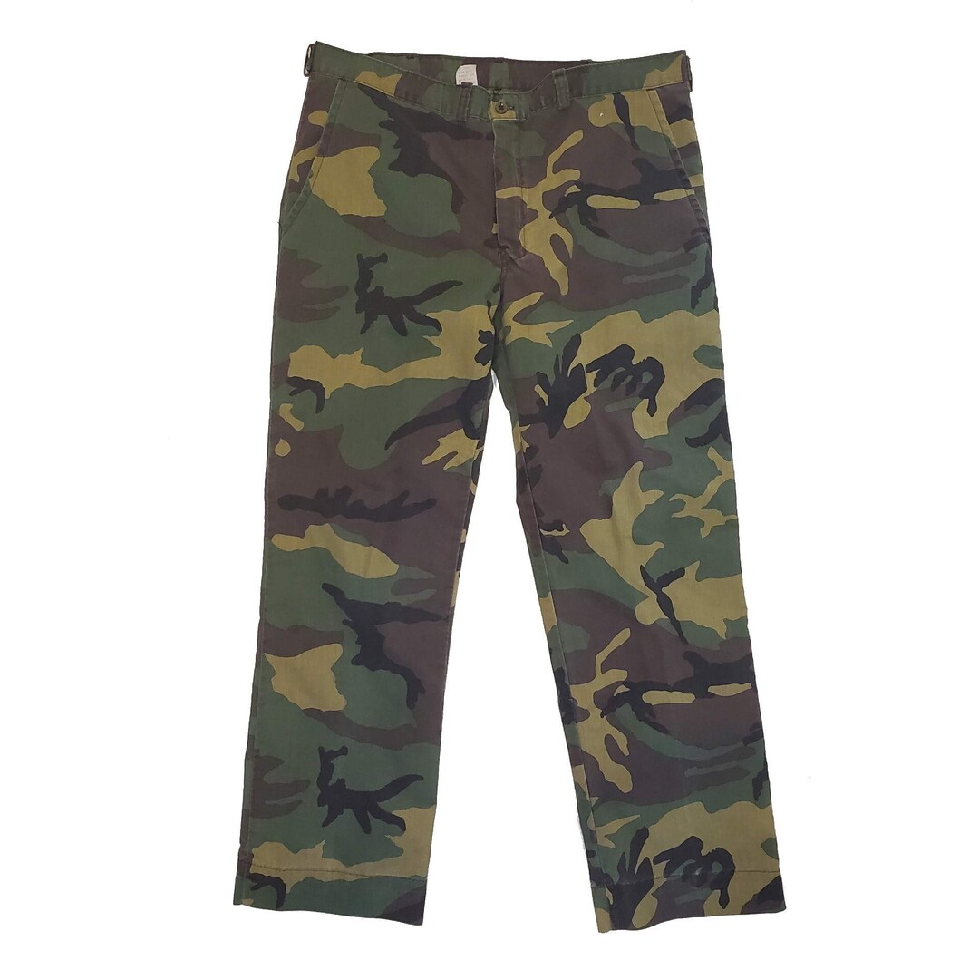 Vintage 80's Redhead / Woodland Camo Pants / Men's Large / Lightweight ...